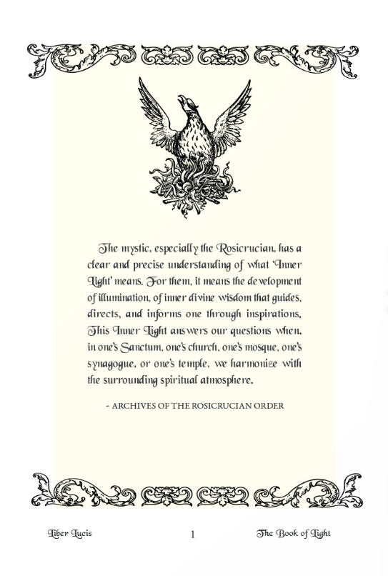 Liber Lucis | Rosae Shop by AMORC