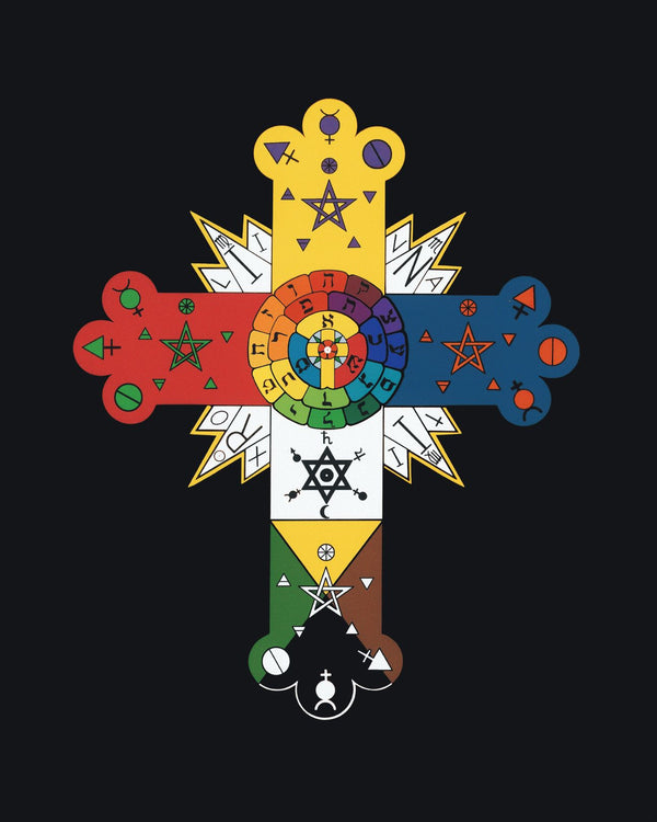 Hermetic Rose Cross Poster | Rosae Shop by AMORC